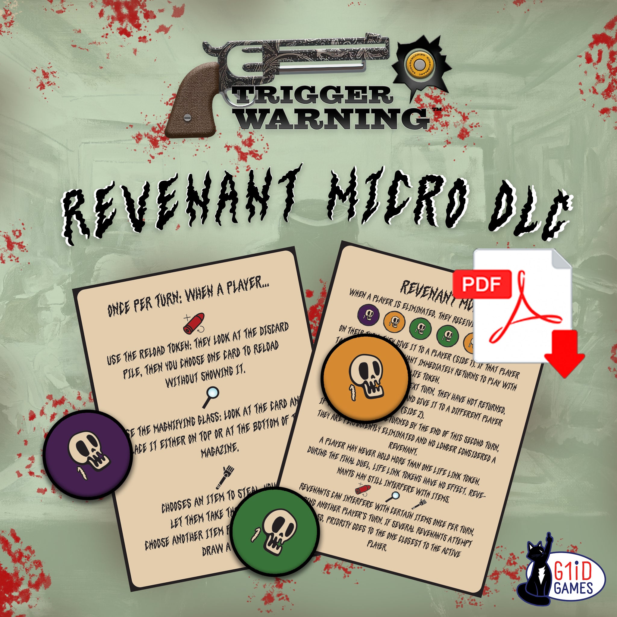 Trigger Warning - Revenant Micro-DLC - PnP – G1IDgames